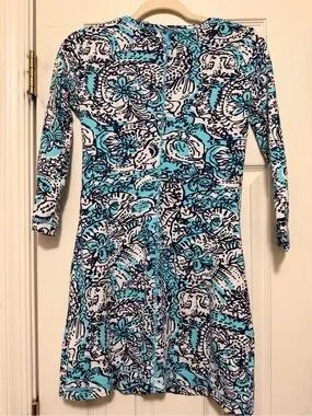 Lilly Pulitzer | Dresses | Lilly Pulitzer Juliet Dress Shorely Blue ...